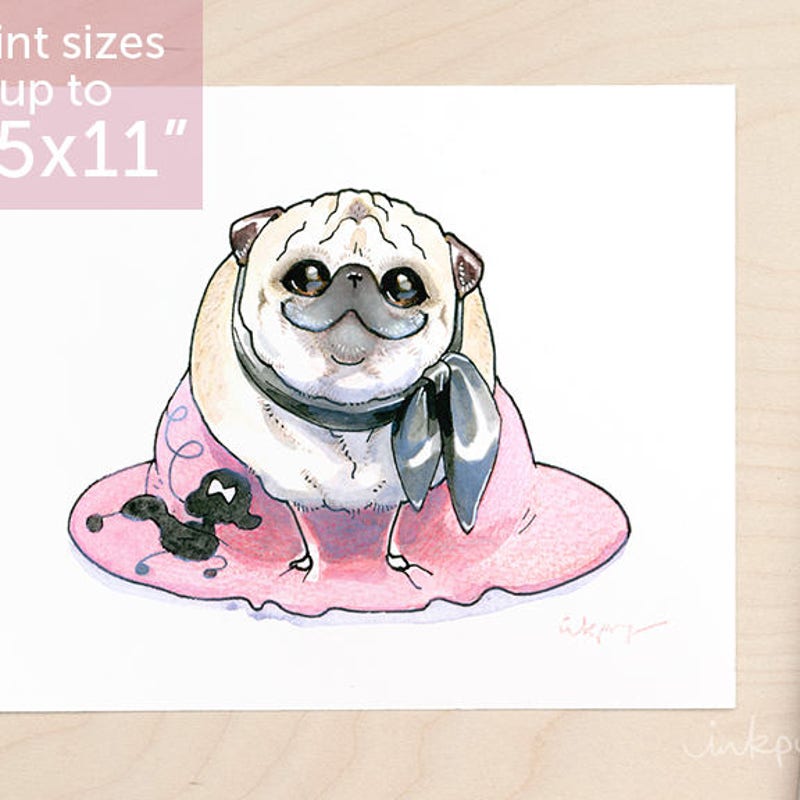 Inkpug - Etsy