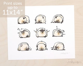 Inkpug - Etsy
