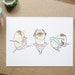 Pugs En Tutu - Pug Art Print, Pugs in Tutus, Prima Ballerina Ballet Art ...