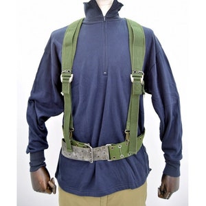 Vintage 1990s Swedish Army Load Carrying Set Belt Pouches Straps ...