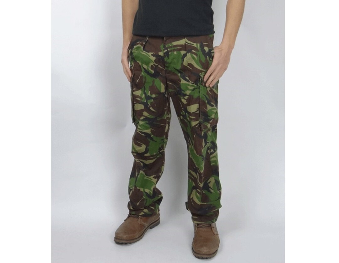 Vintage British Army Soldier 95 Camo Trousers Pants Military Camouflage ...
