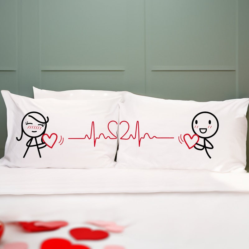 Boyfriend Girlfriend Pillow - Etsy