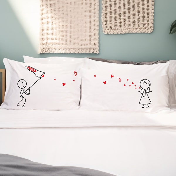 Couples Pillowcases - Etsy