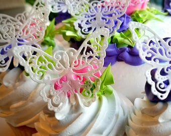Sugarbutterflies© Edible Wafer Cake Toppers by Sugarbutterflies