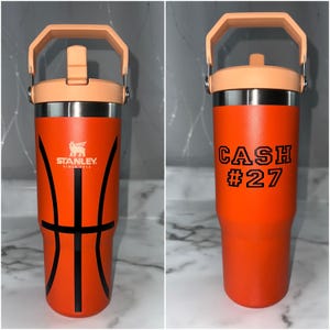 Authentic 30oz & 40oz Basketball Stanley Tumbler - Etsy