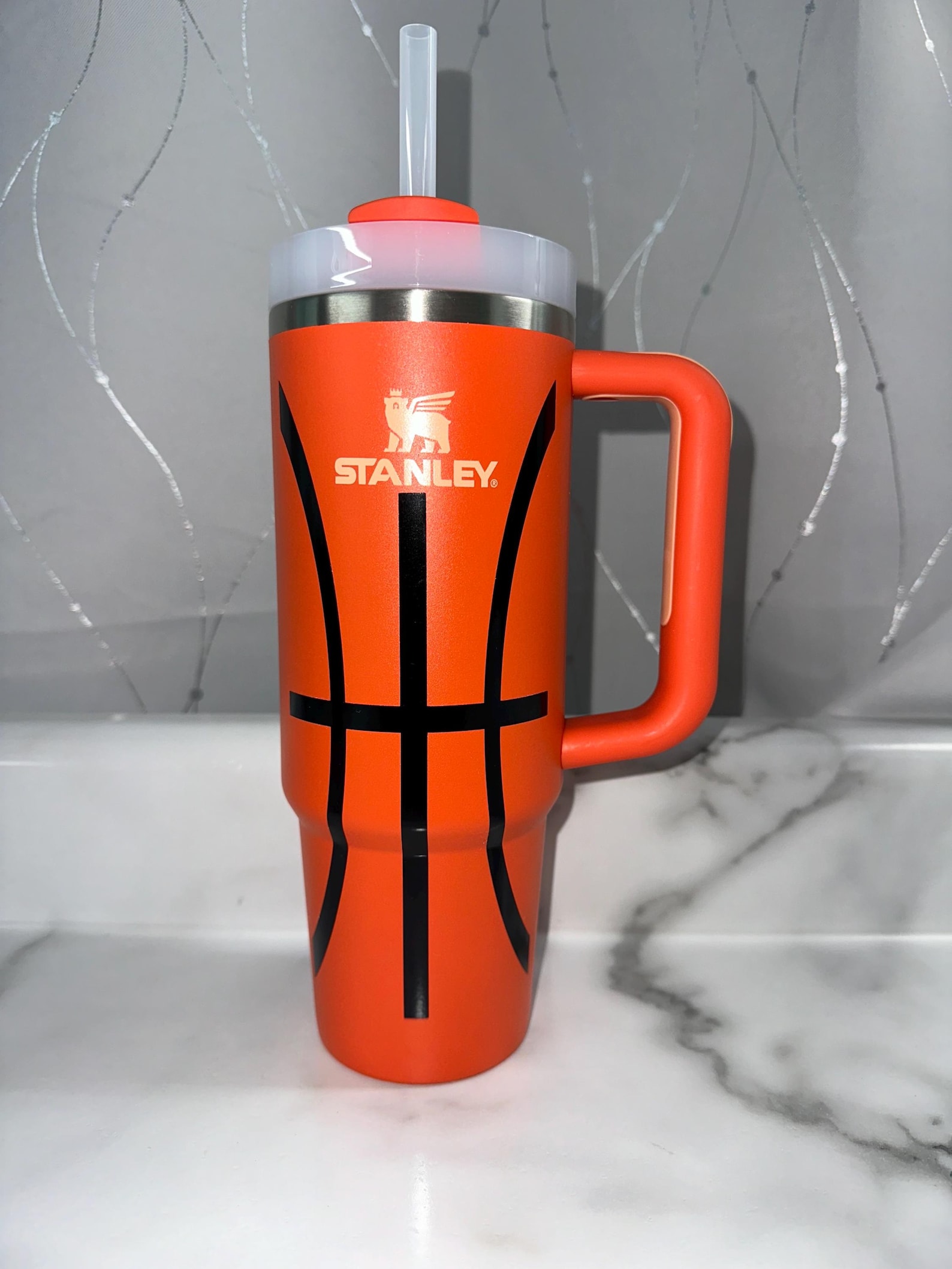 Authentic 30oz & 40oz Basketball Stanley Tumbler - Etsy