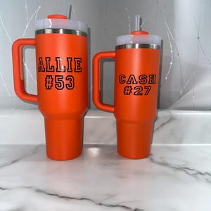 Authentic 30oz & 40oz Basketball Stanley Tumbler - Etsy