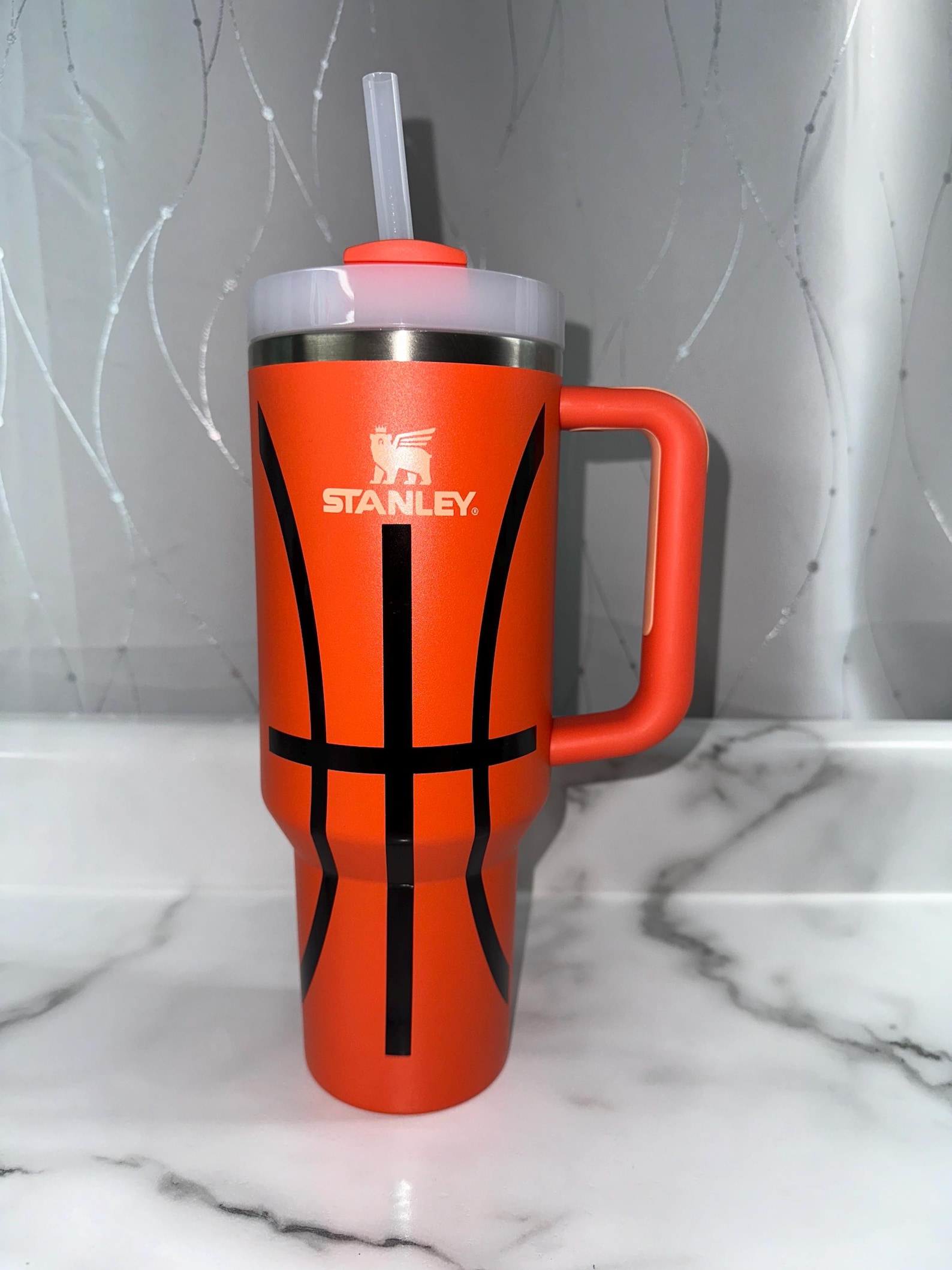 Authentic 30oz & 40oz Basketball Stanley Tumbler - Etsy