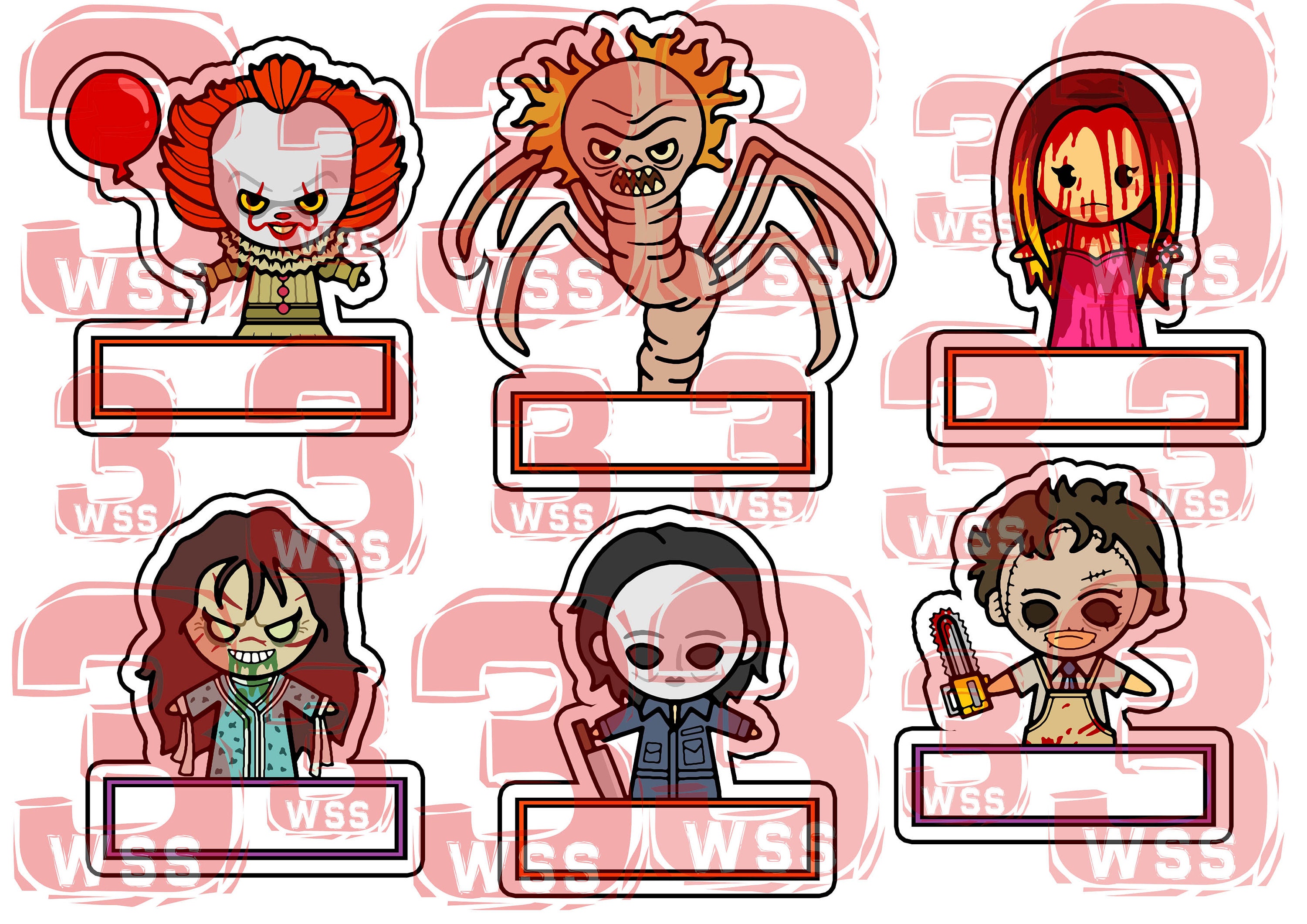 Horror Characters Names