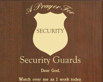 Security guard gifts | Etsy