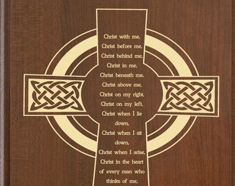 St Patrick's Breastplate Prayer Printable Wall Art St - Etsy