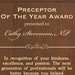 Preceptor of the Year Gift Plaque | Nursing or Pharmacy Mentor ...