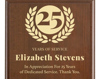 Years of Service | Etsy