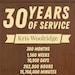 30 Year Work Anniversary Gift Award | Thirty Years of Service Employee ...