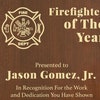 Firefighter LED Light Personalized Retirement Fire Badge Fire Patch ...