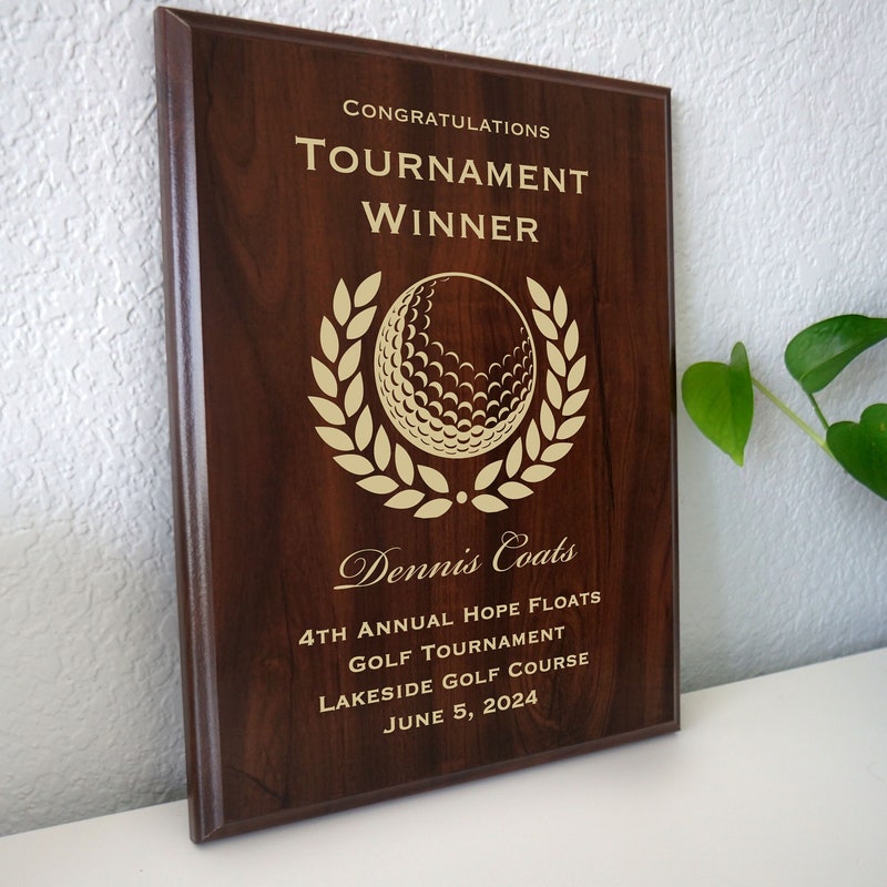 Custom Winner Plaques - Etsy