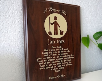 Janitor Trophy - Etsy