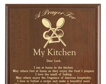 My kitchen prayer | Etsy