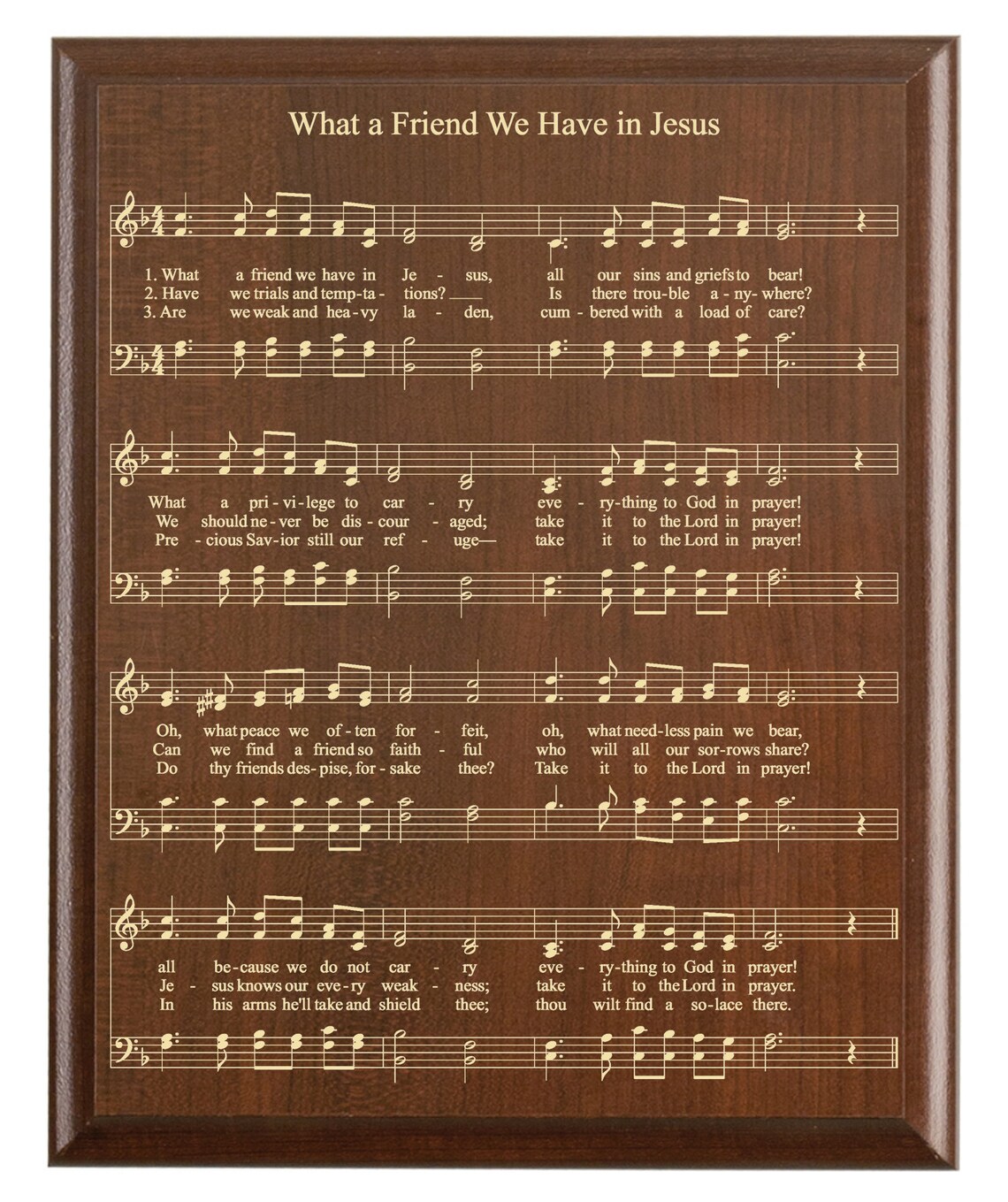 What a Friend We Have in Jesus Hymn Print Christian Hymnal - Etsy