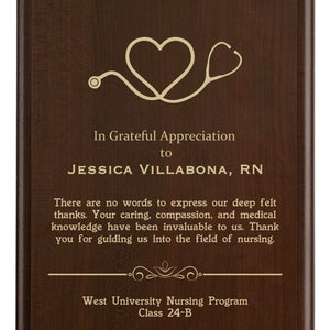 Nurse Preceptor Gift | Best Preceptor Thank You Plaque | NP RN Nursing ...
