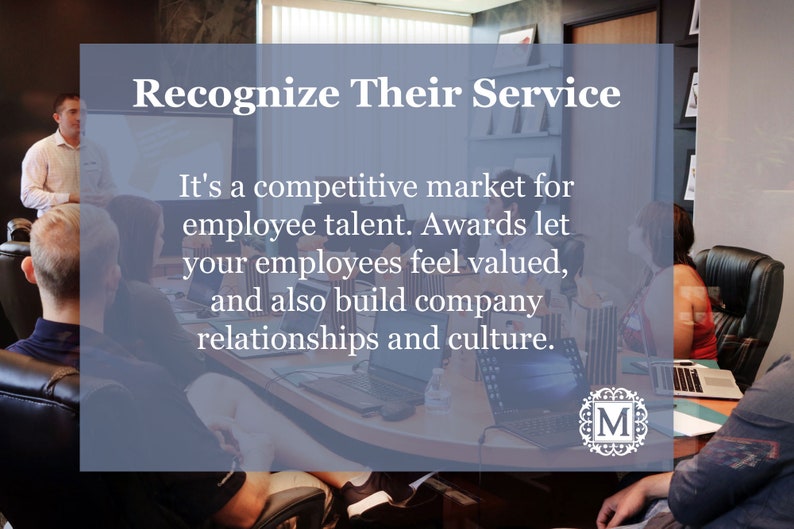 40 Year Work Anniversary Gift Award | Forty Years of Service Employee ...