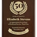 50 Year Work Anniversary Gift Award | Fifty Years of Service Employee ...