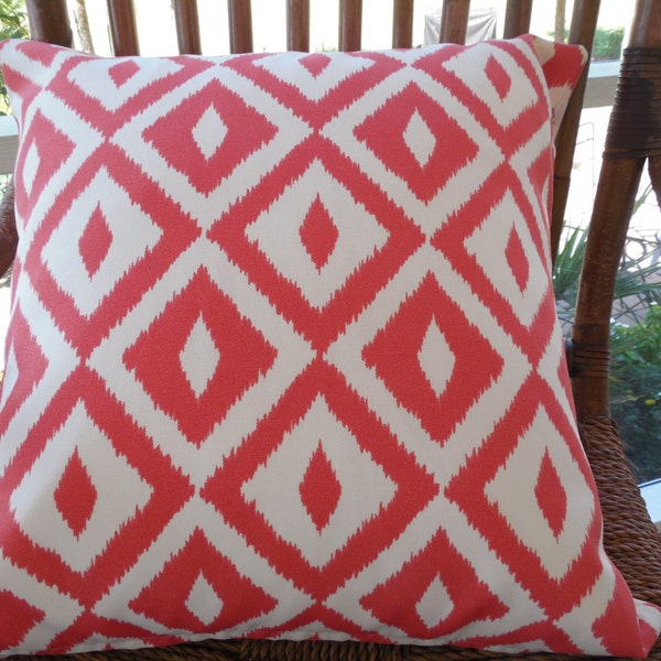 Coral Outdoor Pillows - Etsy
