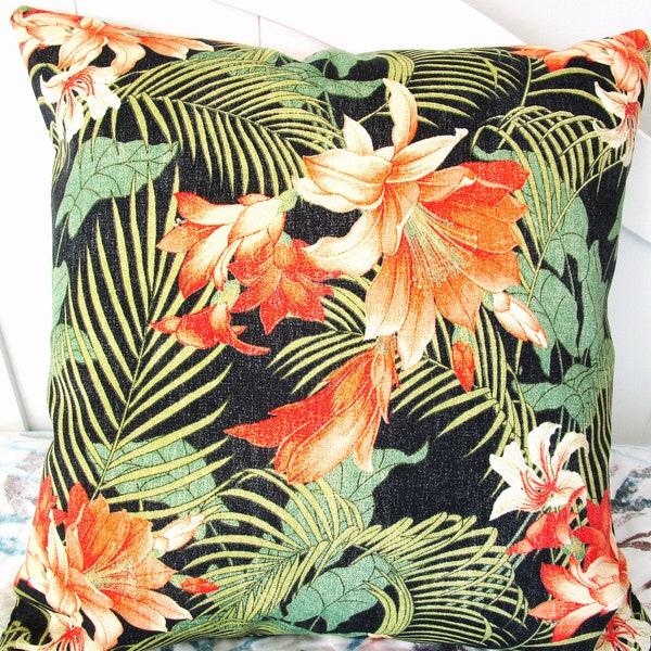Tropical Pillow - Etsy