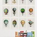 HOT AIR BALLOONS Dictionary Art Print Set Prints on - Etsy