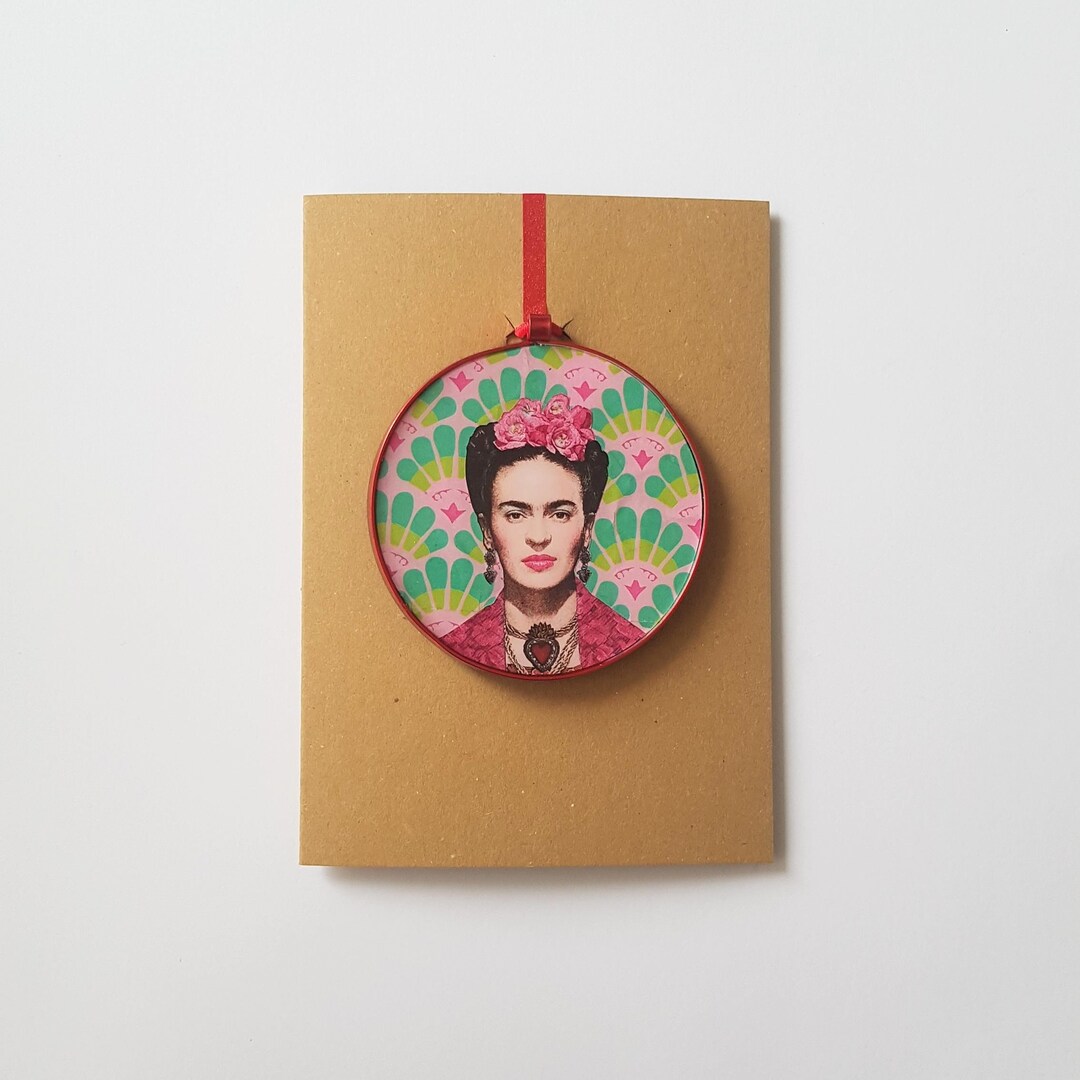 Frida Kahlo Decoration and Card - Etsy