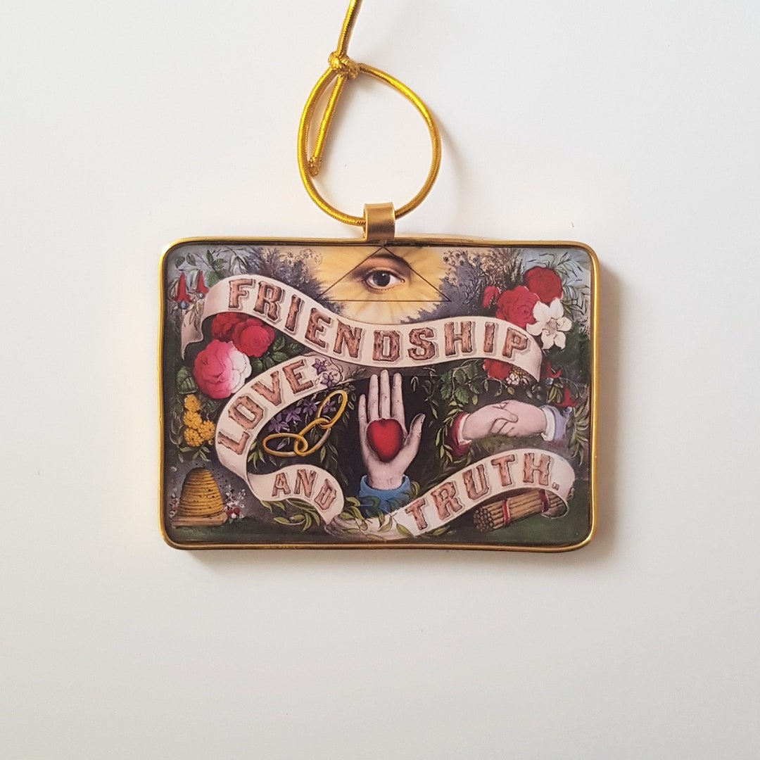 Vintage Friendship Decoration - Etsy
