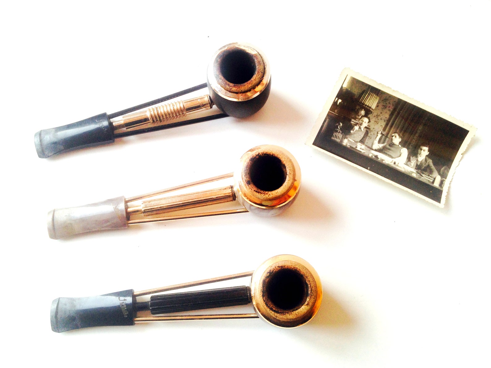 Pipes Jima Smoking Pipes Set of 3 Old French Made Smoking | Etsy