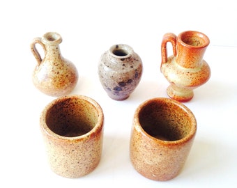 Miniature Pottery Set - Etsy