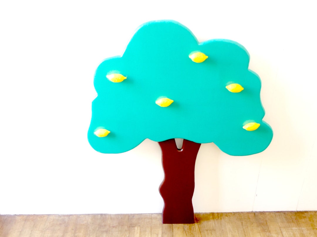 Coat Rack LITTLE LEMON TREE Coat Rack for Kids' - Etsy
