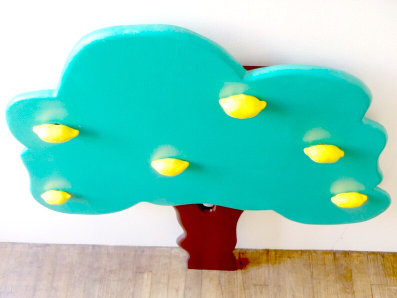 Coat Rack LITTLE LEMON TREE Coat Rack for Kids' - Etsy