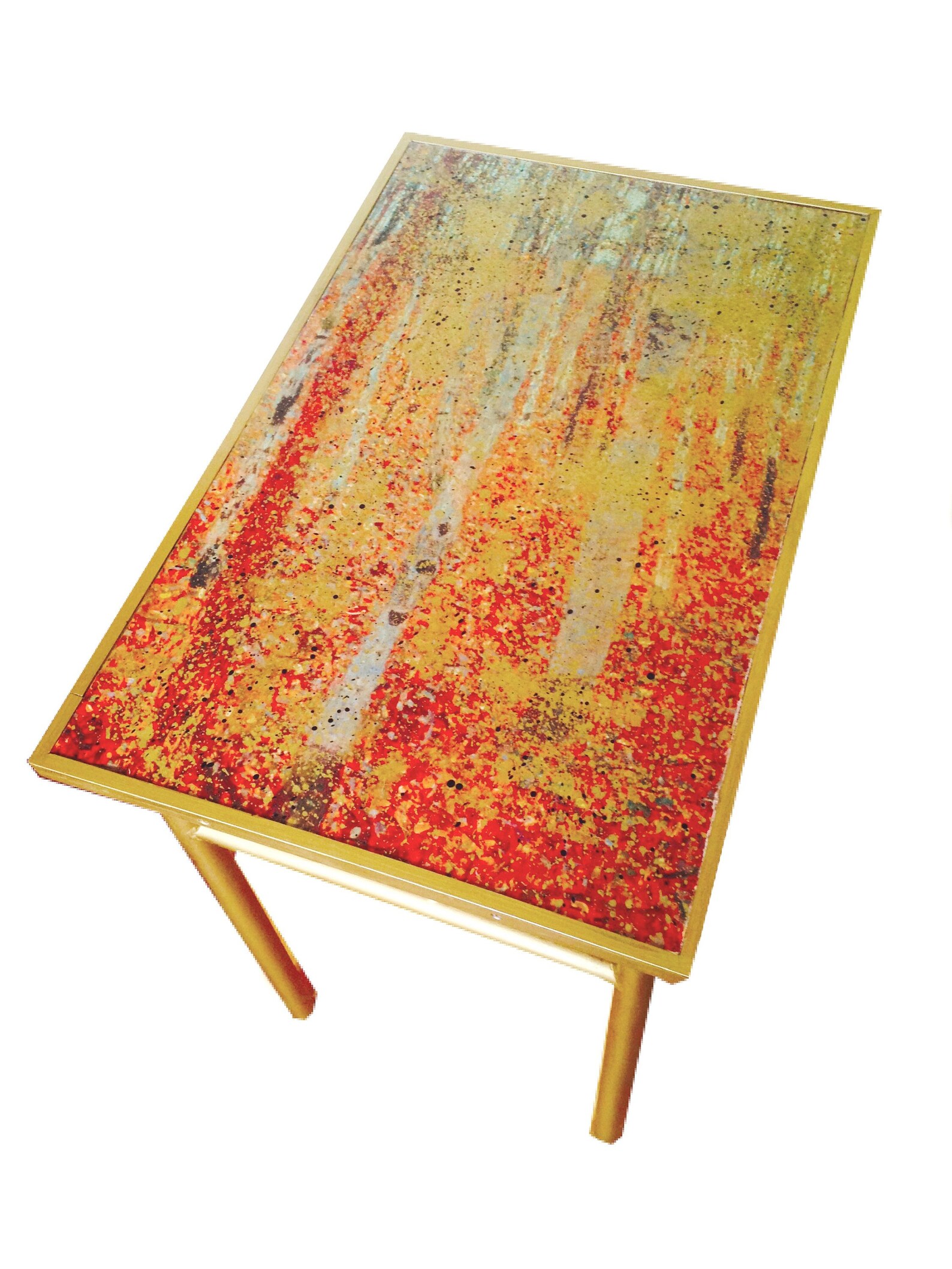Table Art Furniture KLIMT Small Table From a Tableau by - Etsy