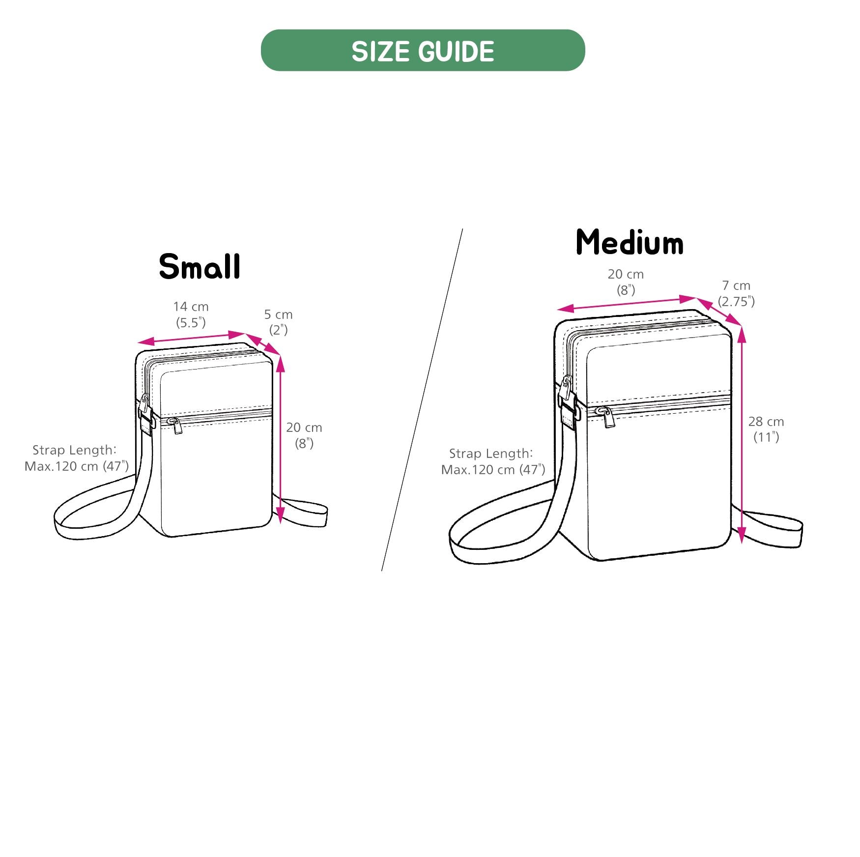 Square Zip Cross Bag Sewing Pattern PDF, 2 Sizes, Digital Download - Etsy