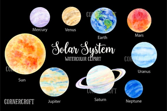 Venus Astronomy Clip Art