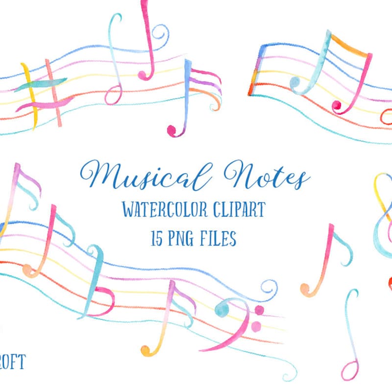 Music Clip Art - Etsy