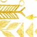 Hand Drawn Gold Arrows, Arrows Clipart, Arrow Doodle Instant Download ...