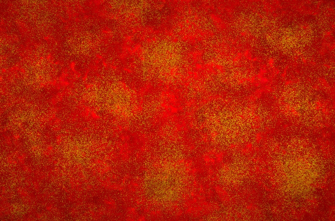 Red - Shimmer - Timeless Treasures - Red & Gold Abstract Design ...