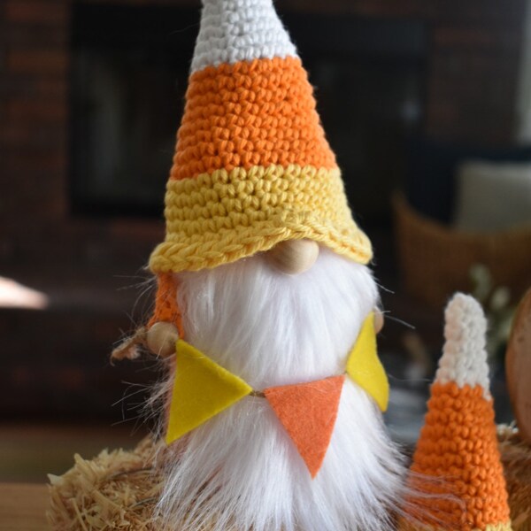Candy Corn Gnome - Etsy