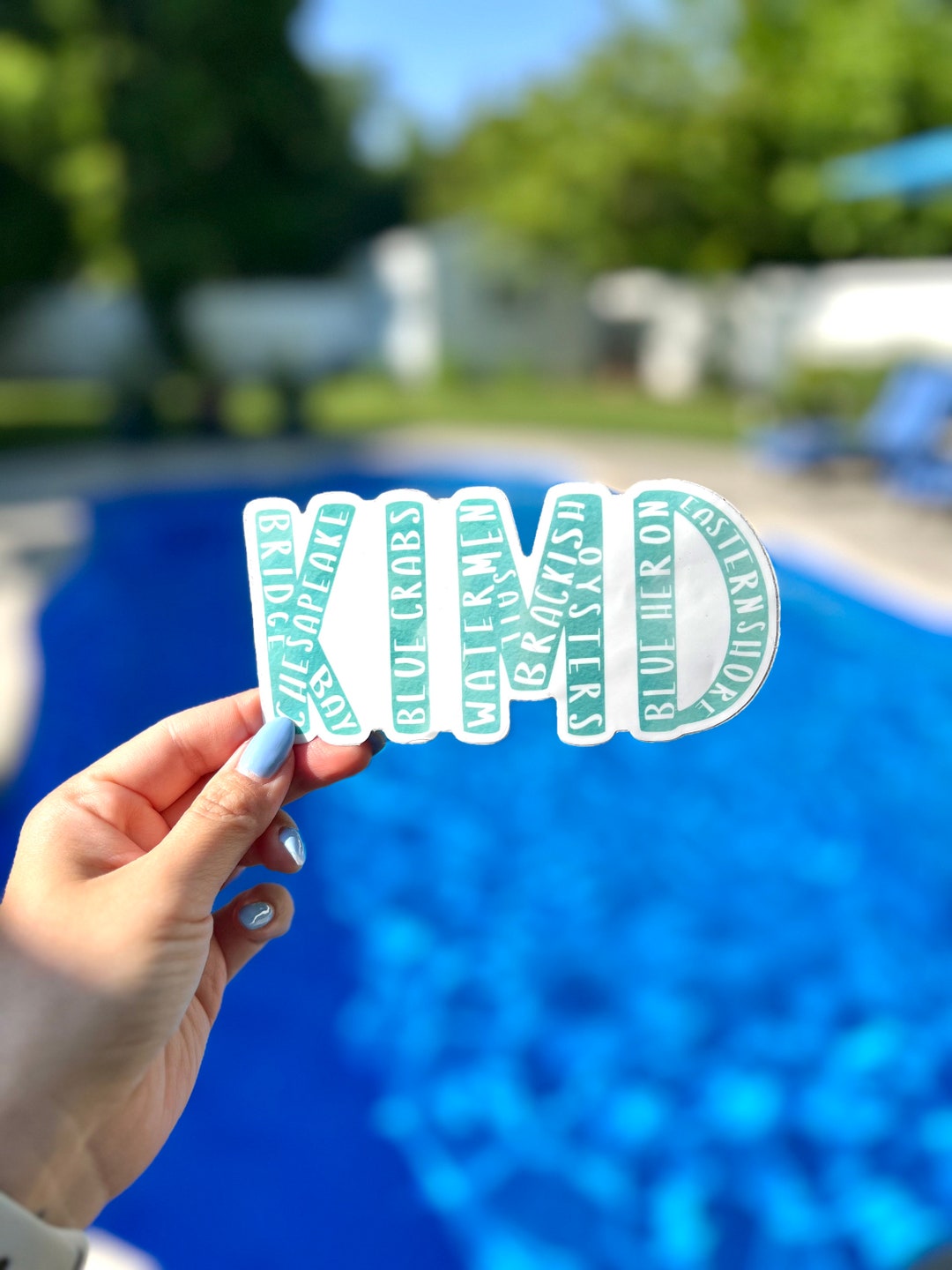 KIMD - Kent Island Maryland Sticker - Etsy