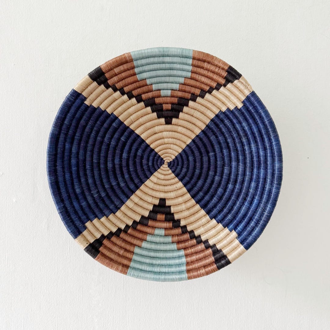 Large African Basket- Mugara // Rwanda Basket // Woven Basket // Sisal ...