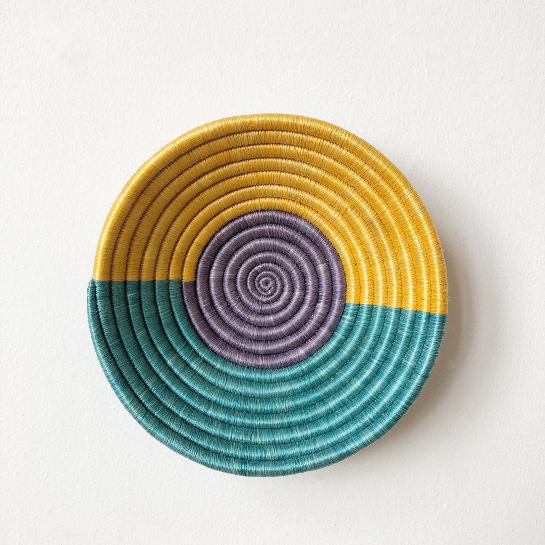 Small African Basket- Nyamata // Rwanda Basket // Sisal & Sweetgrass ...