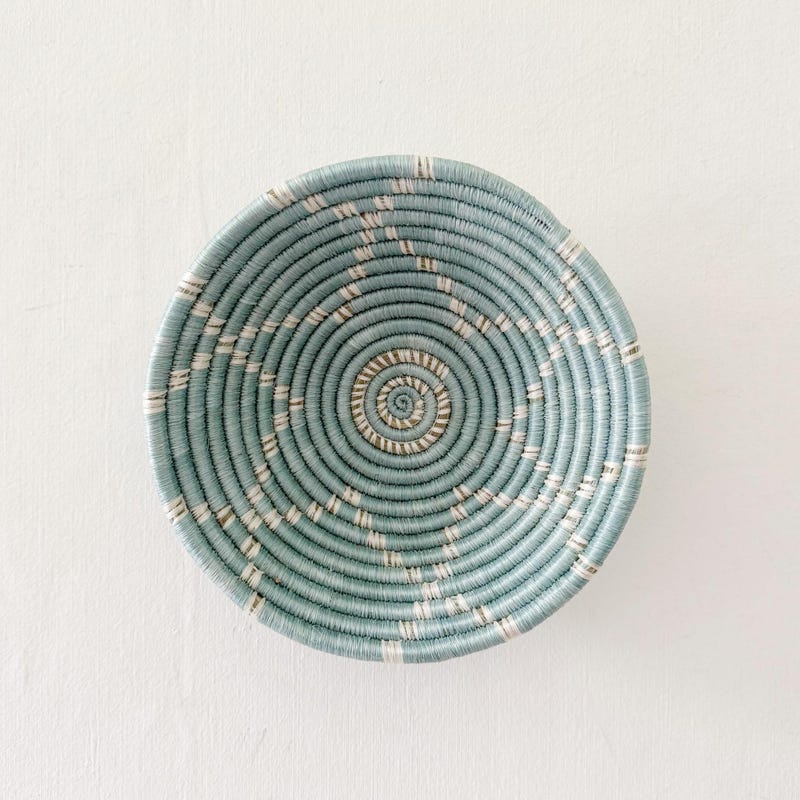Decorative African Wall Basket - Etsy