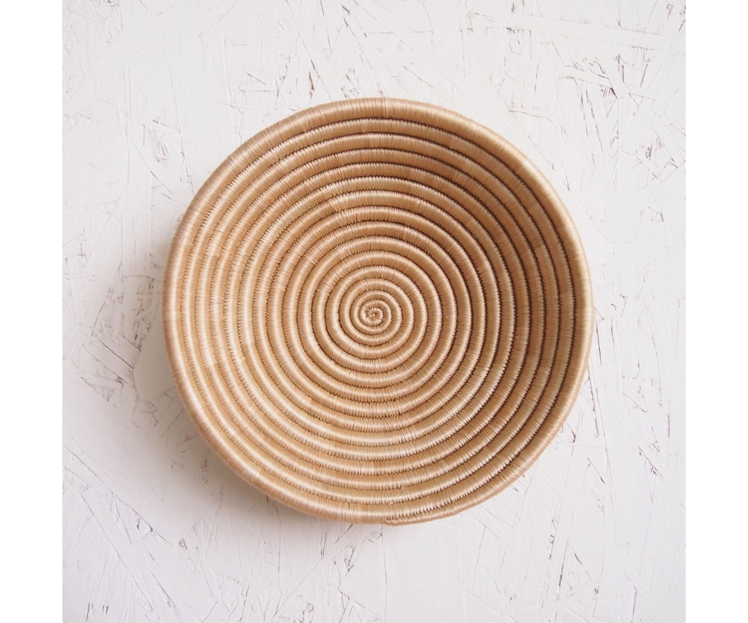 Small African Basket Kinango // Rwanda Basket // Sisal & Sweetgrass ...