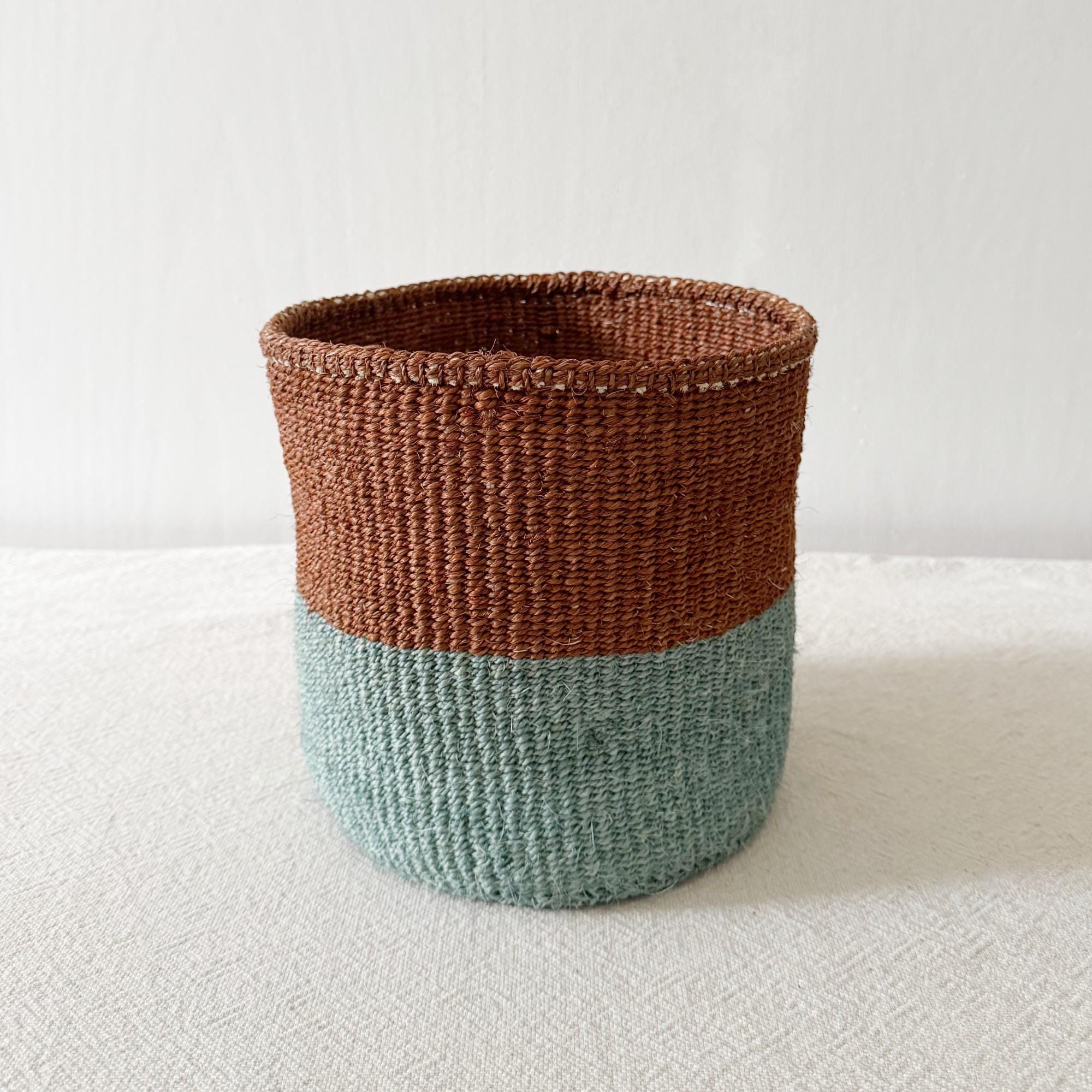 African Storage Plant Basket // Kenya Kiondo Basket // Woven Sisal ...