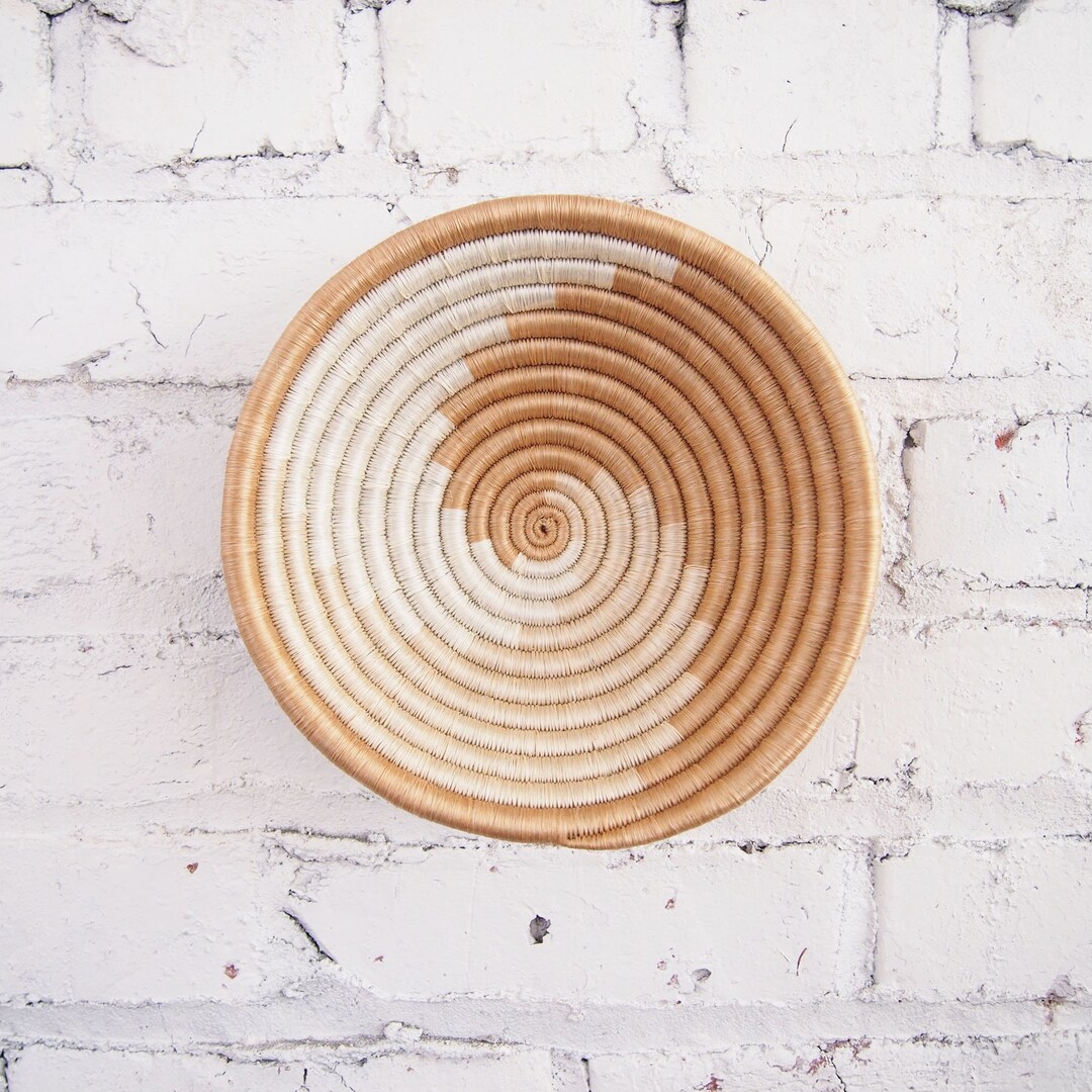 Small African Basket- Sokoke // Rwanda Basket // Sisal & Sweetgrass ...