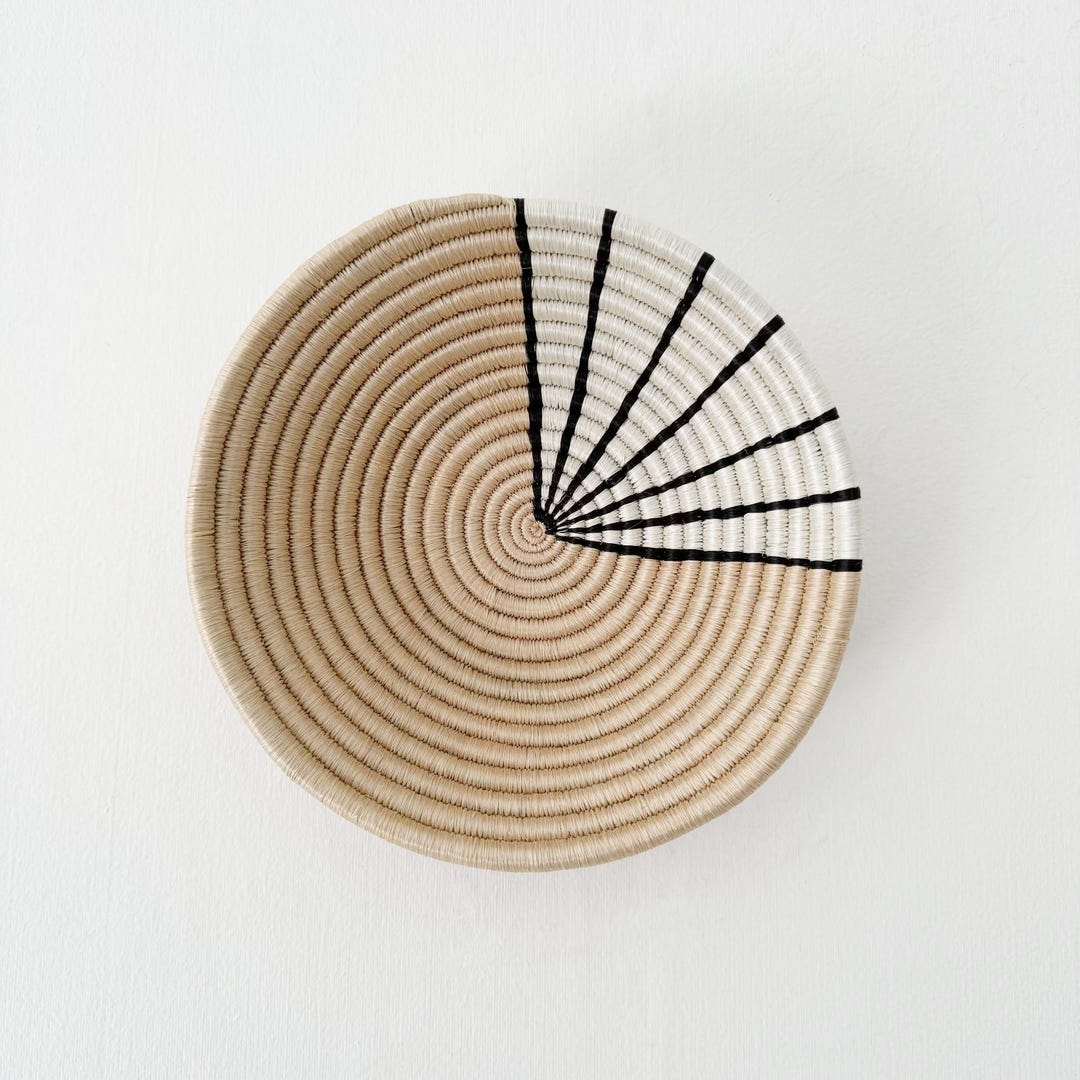 Small African Basket- Rukomo // Rwanda Basket // Sisal & Sweetgrass ...